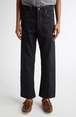 パンツ VISVIM SOCIAL SCULPTURE 01 WIDE RAW MUD Visvim Social Sculpture 01 Wide Leg Jeans In Raw Mud - 65% Off